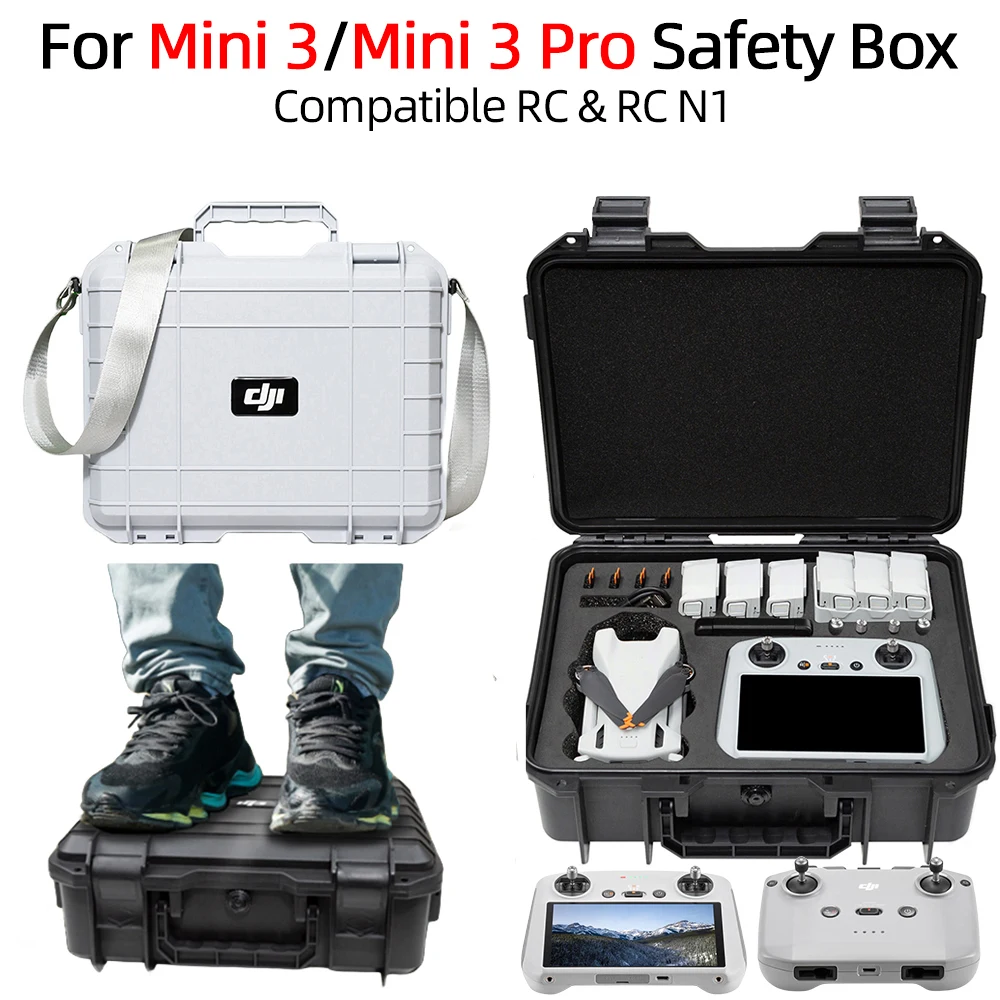 Hard case pressure-resistant explosion-proof box for DJI Mini 3 / Mini ...