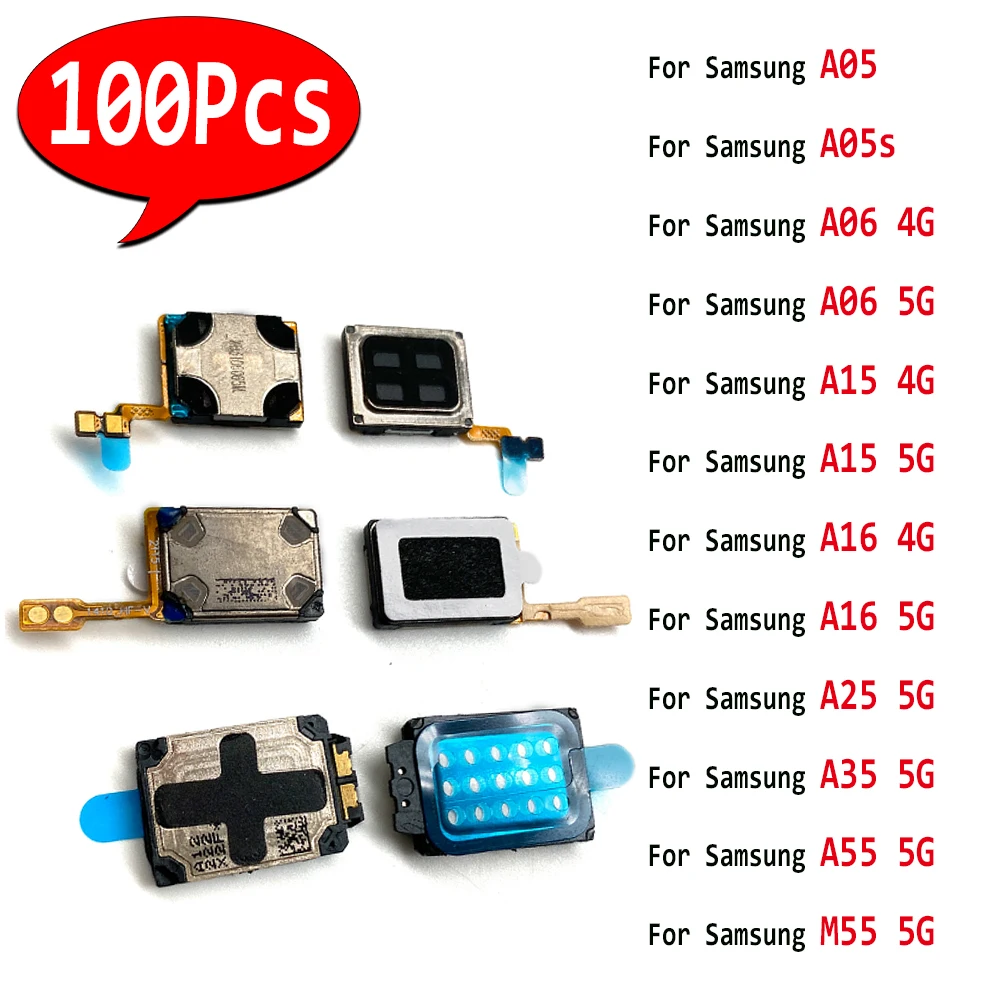100Pcs，Front Top Earpiece Earphone Ear Speaker Sound Receiver For ...