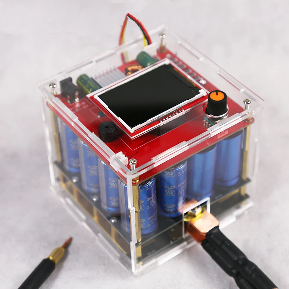 5.4v 400f Capacitor Spot Welder Diy Kit Led Portable Spot Welding ...