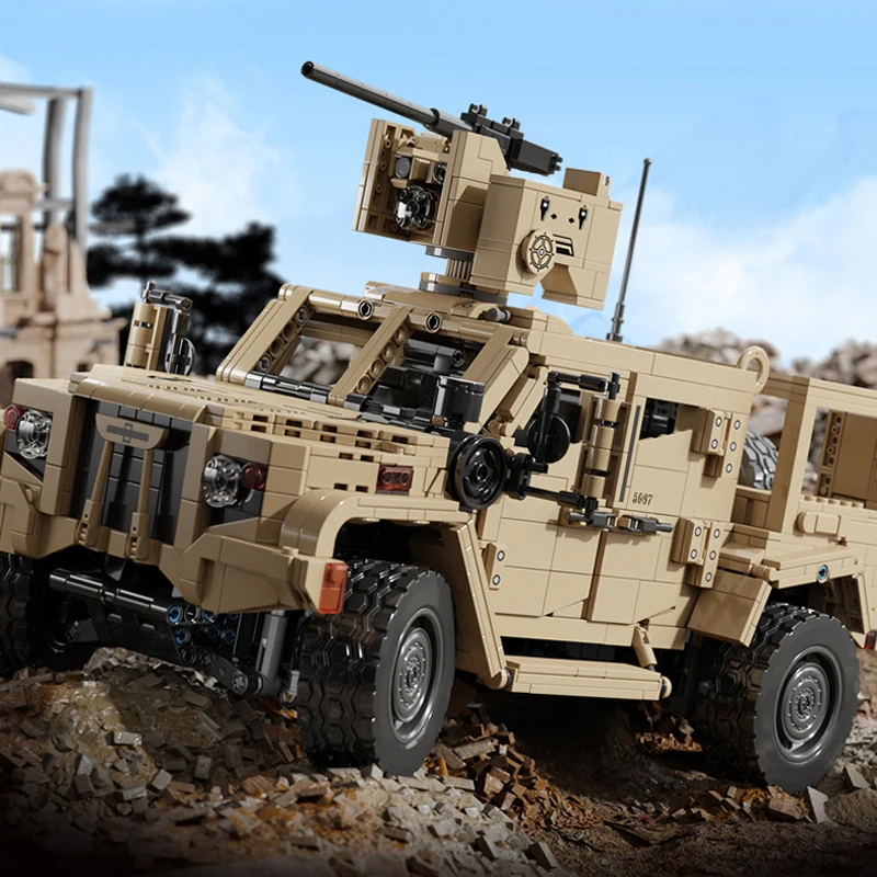2479pcs-Military-JLTV-Armored-Vehicle-Building-Blocks-Model-Assembling ...