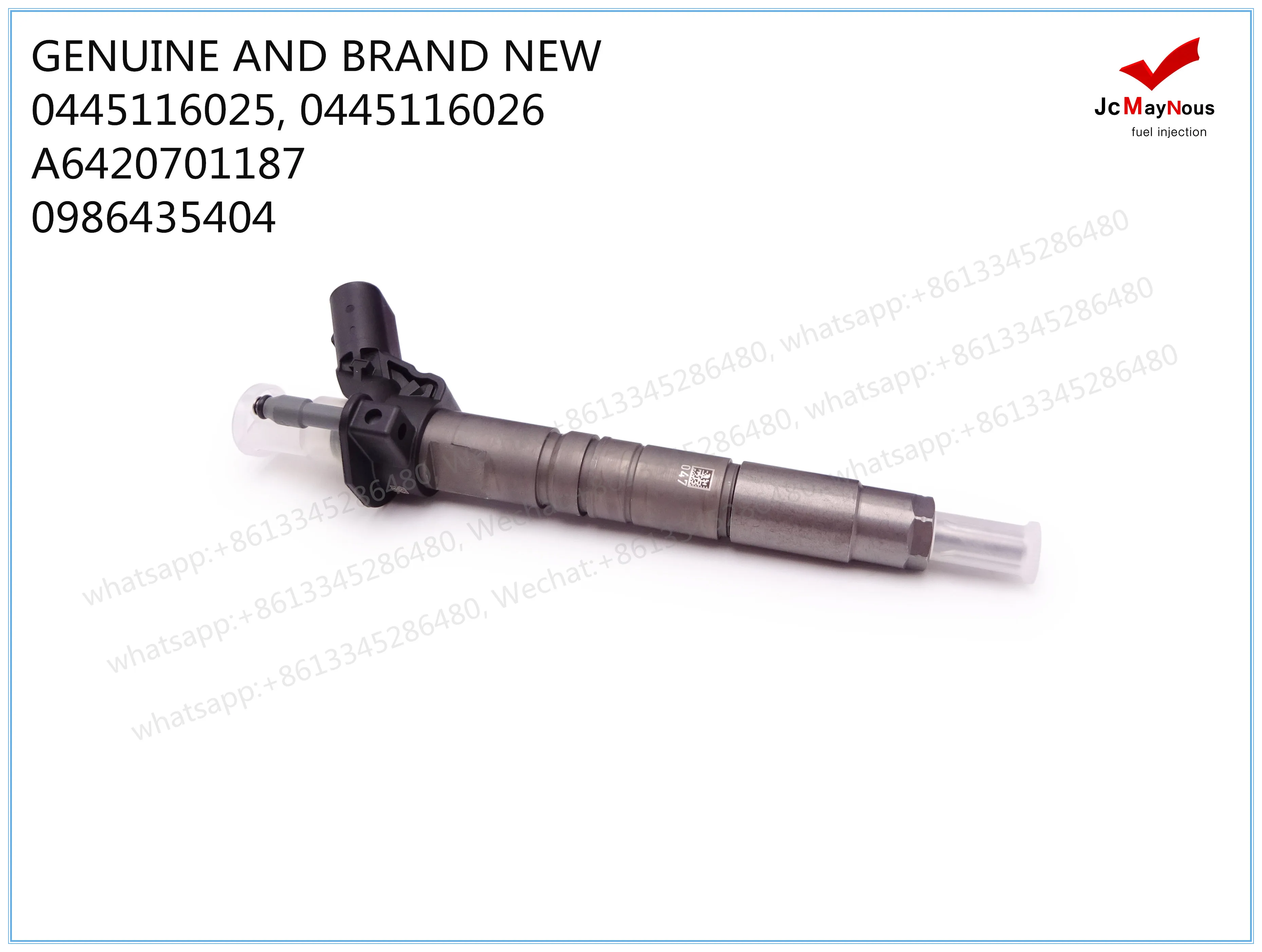 Genuine And Brand New Diesel Fuel Injector 0445116025 0445116026 ...