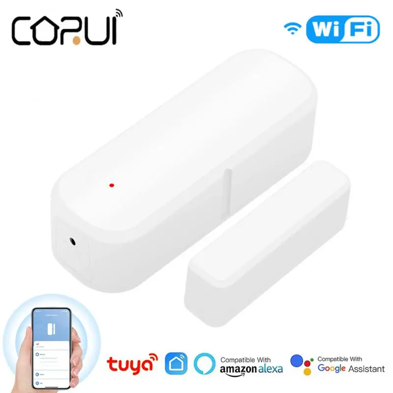 CORUI-Tuya-Smart-WiFi-Door-Window-Sensor-Door-Magnetic-Alarm-Detectors ...
