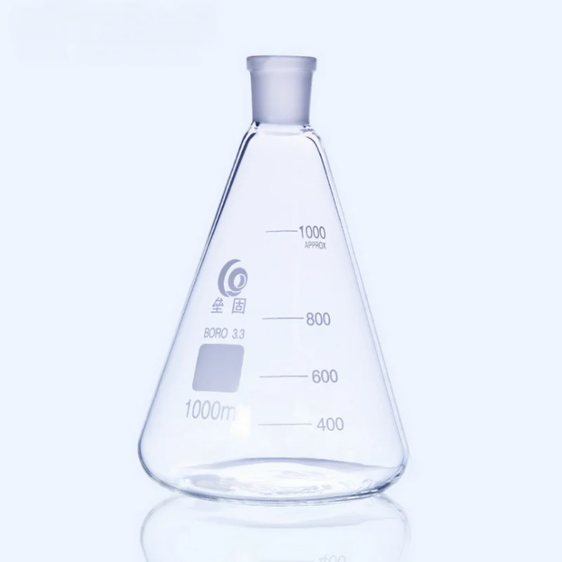 1pcs-Lab-25ml-2000ml-High-Borosilicate-Glass-Triangular-Flask-with ...