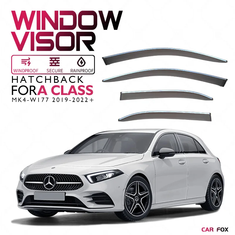 For-Mercedes-Benz-A-Class-Hatchback-W176-W168-W177-Window-Visor ...