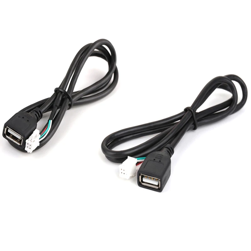 Car-USB-Cable-Adapter-Extension-Cable-Adapter-4Pin-6Pin-For-Car-Radio ...