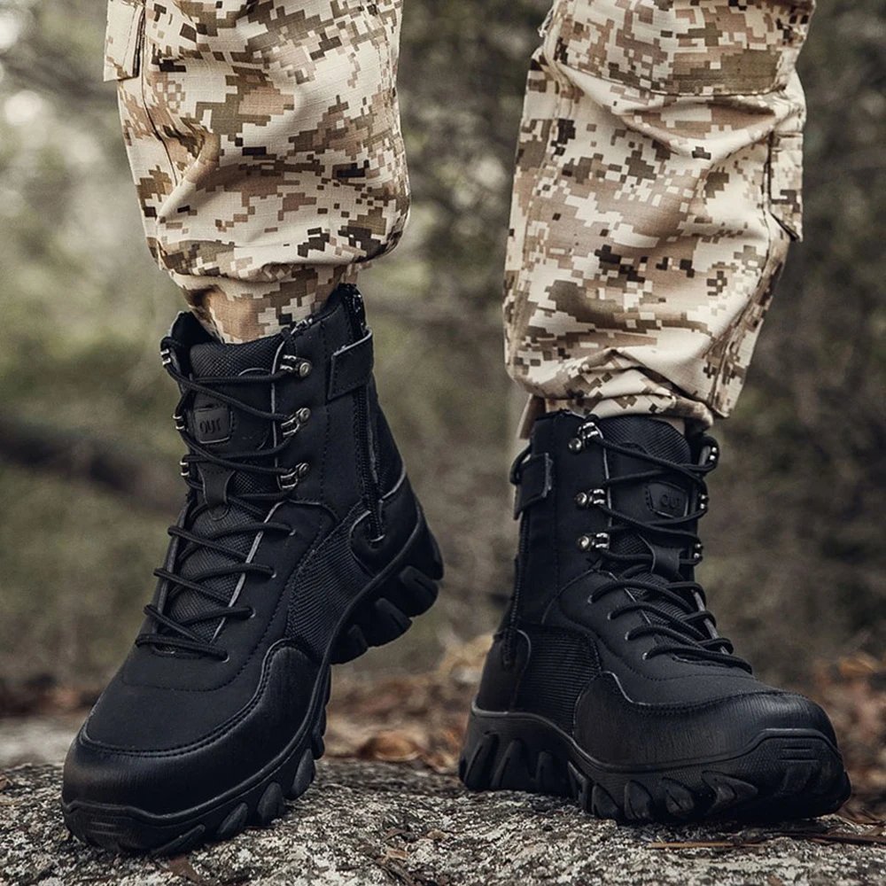 Mens Military Combat Boots