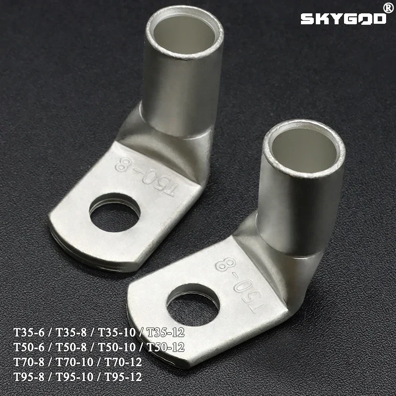 1-5pcs-Wire-Terminal-L-type-Right-Angle-90-Degree-Bend-Nose-Tinned ...