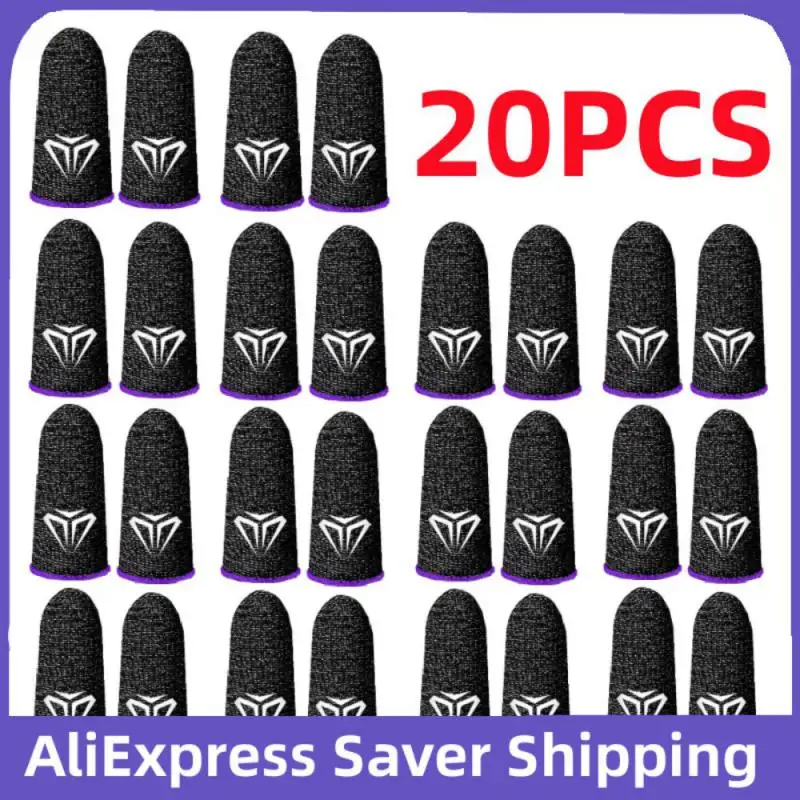 20pc-10pair-Breathable-Finger-Sleeves-For-Gaming-Touchscreen-Finger ...
