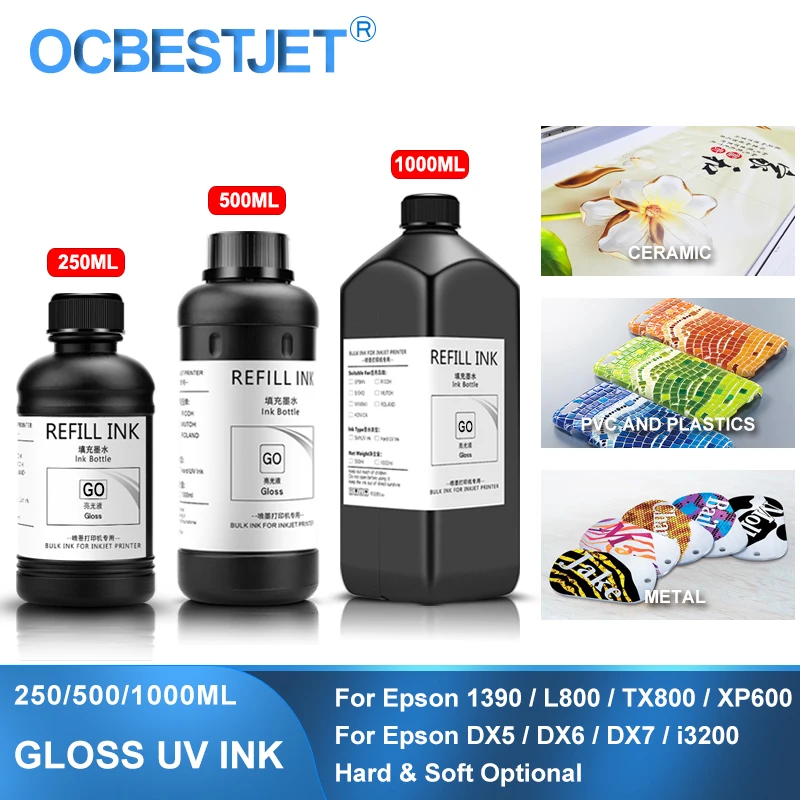 Gloss-UV-Ink-Curable-Varnish-UV-Primer-Liquid-For-Epson-DX4-DX5-DX6-DX7 ...