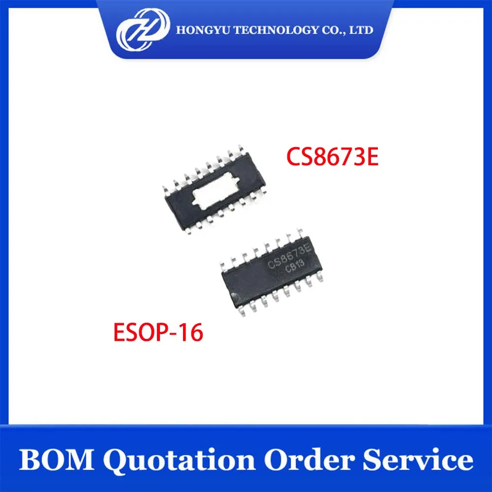 5-10 piezas CS8673E CS8673 ESOP-16 Chipset IC Amplificador de potencia ...