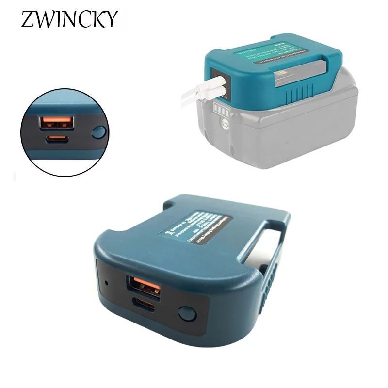 1-3PCS-Adapter-With-Dual-Output-Interface-for-Makita-18V-14V-battery ...