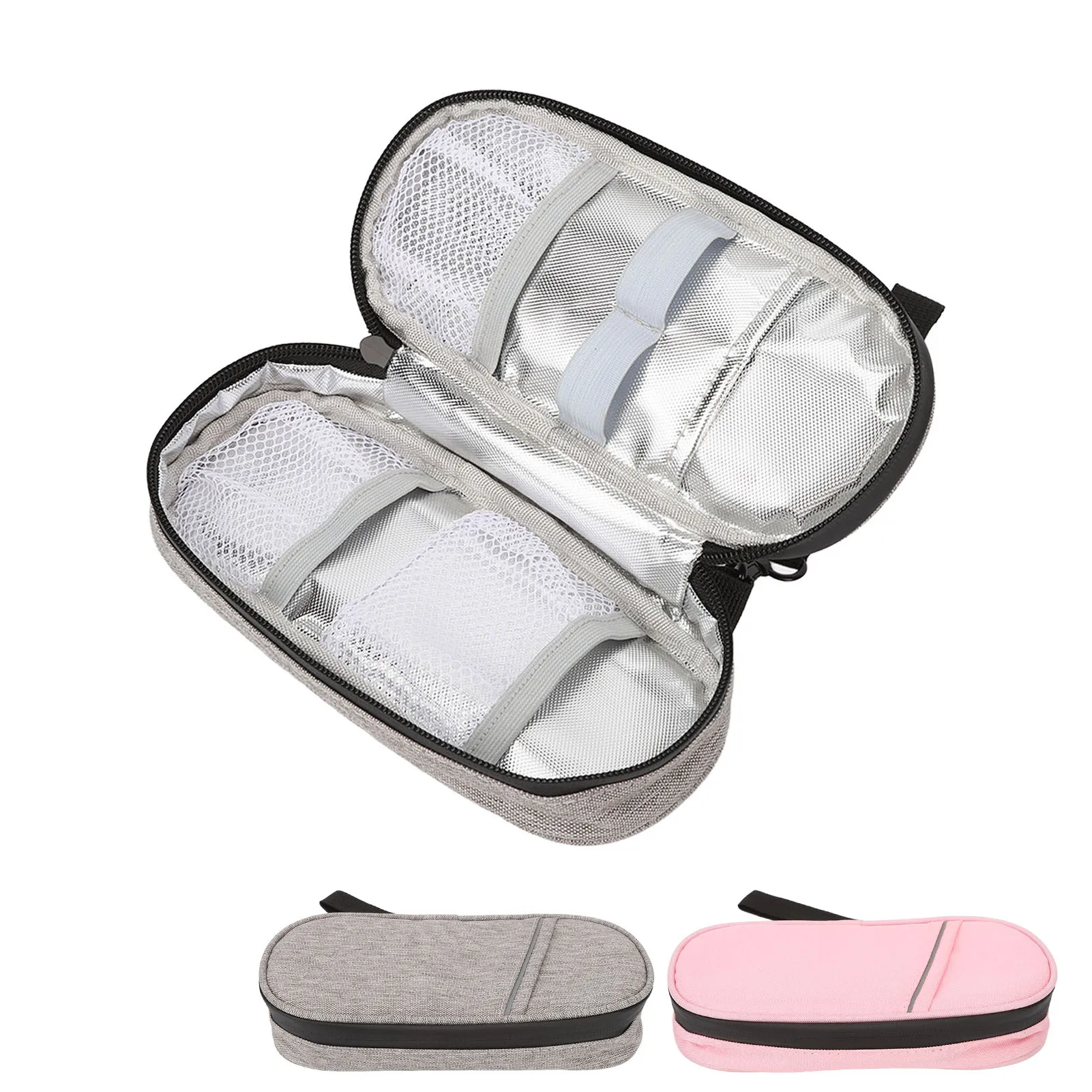 Insulin Cooler Bag Insulin Cooling Pouch Portable for Outdoor ...