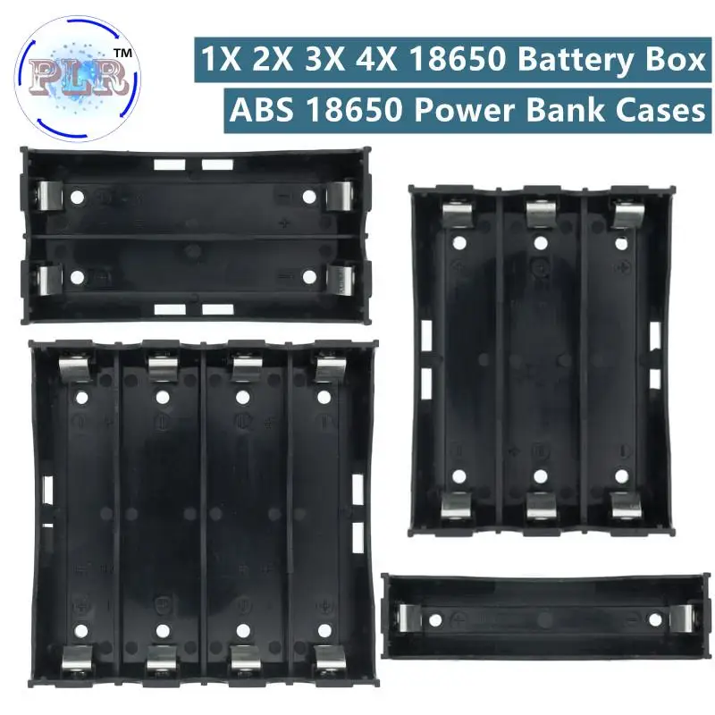 New-ABS-18650-Power-Bank-Cases-1X-2X-3X-4X-18650-Battery-Holder-Storage ...