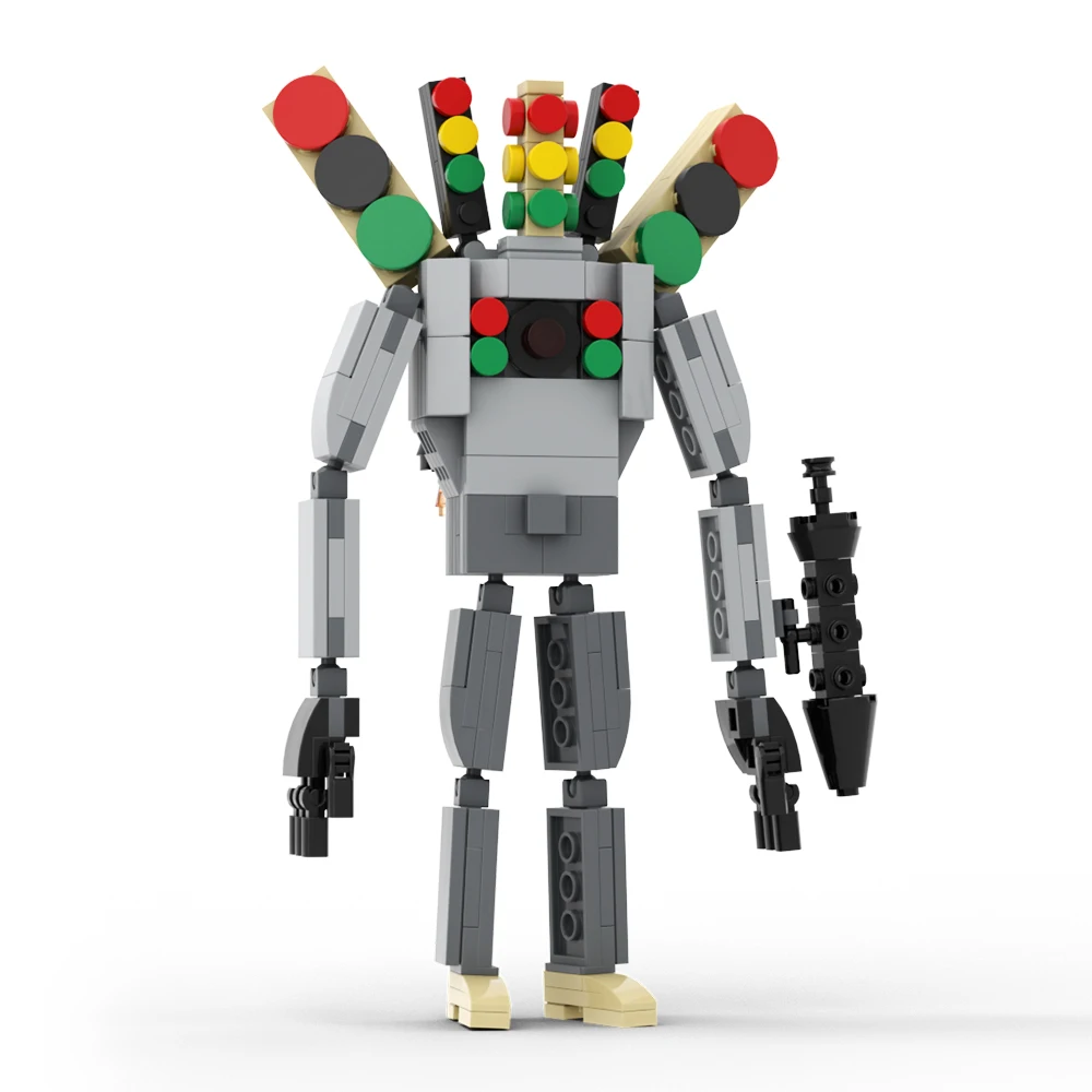 Skibidi-Toilet-Mecha-Traffic-Light-Man-Mini-Cameraman-Model-224-Pieces ...