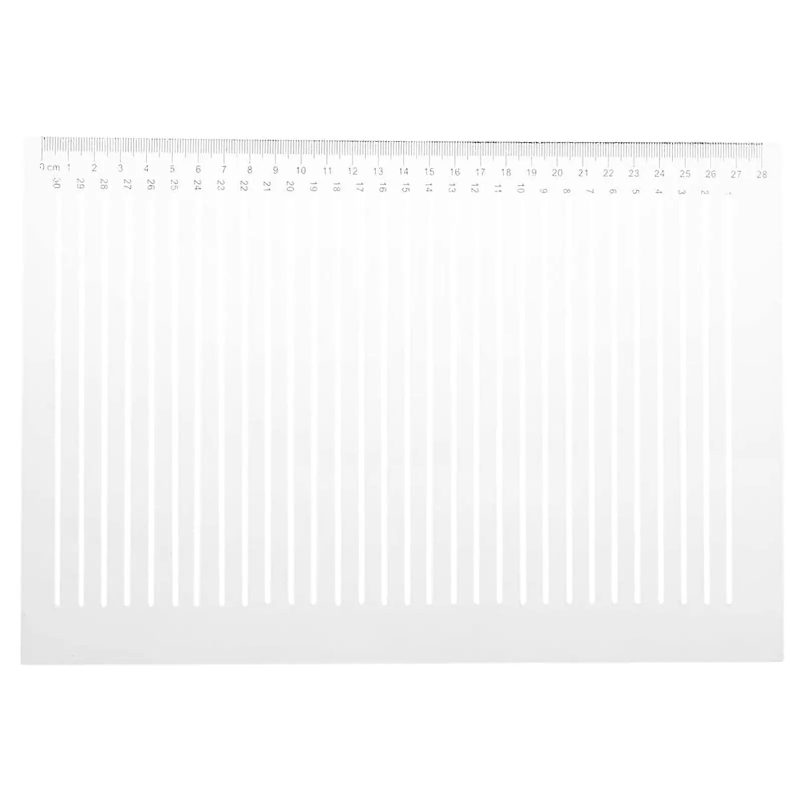 Kalligraphie Schablone Gerade Linie Transparent A4 Größe Gerade Linie ...