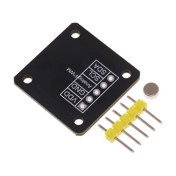 MT6701 magnetic encoder magnetic induction angle measurement sensor ...