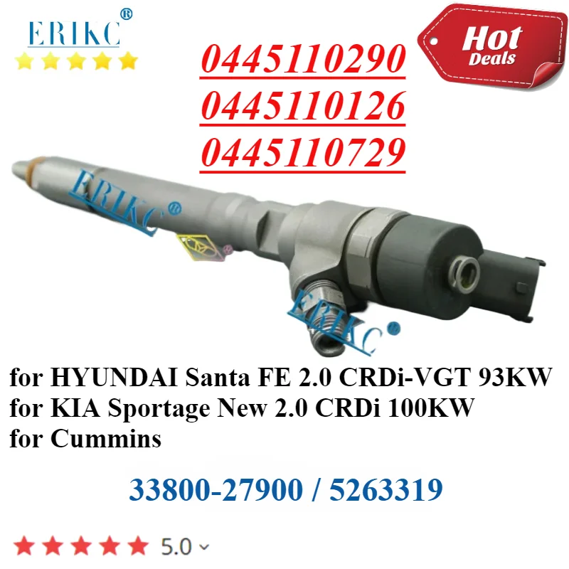 ERIKC-0445110729-New-Diesel-Injector-0445110126-Auto-Engine-Parts ...