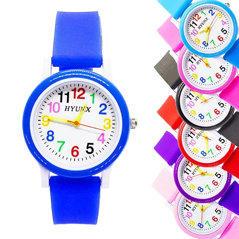Baby-Study-Time-Watch-Children-Girl-Boy-Birthday-Gift-Kids-Watches ...