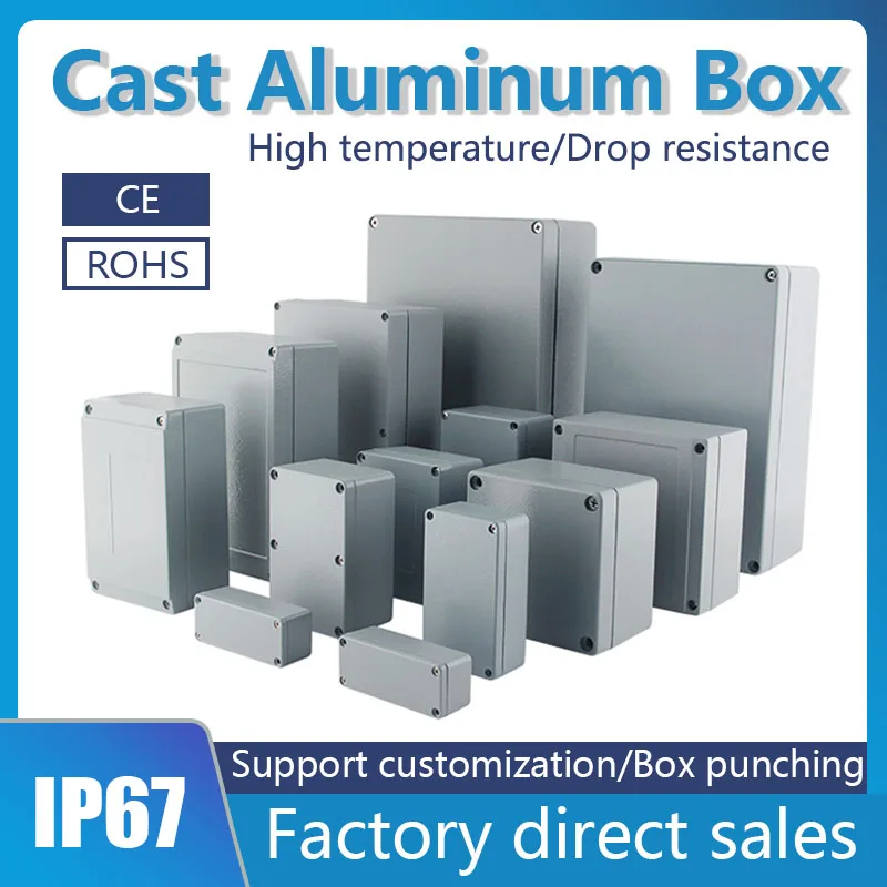 Industry-IP67-Waterproof-Cast-Aluminum-Junction-Box-electronic-project ...