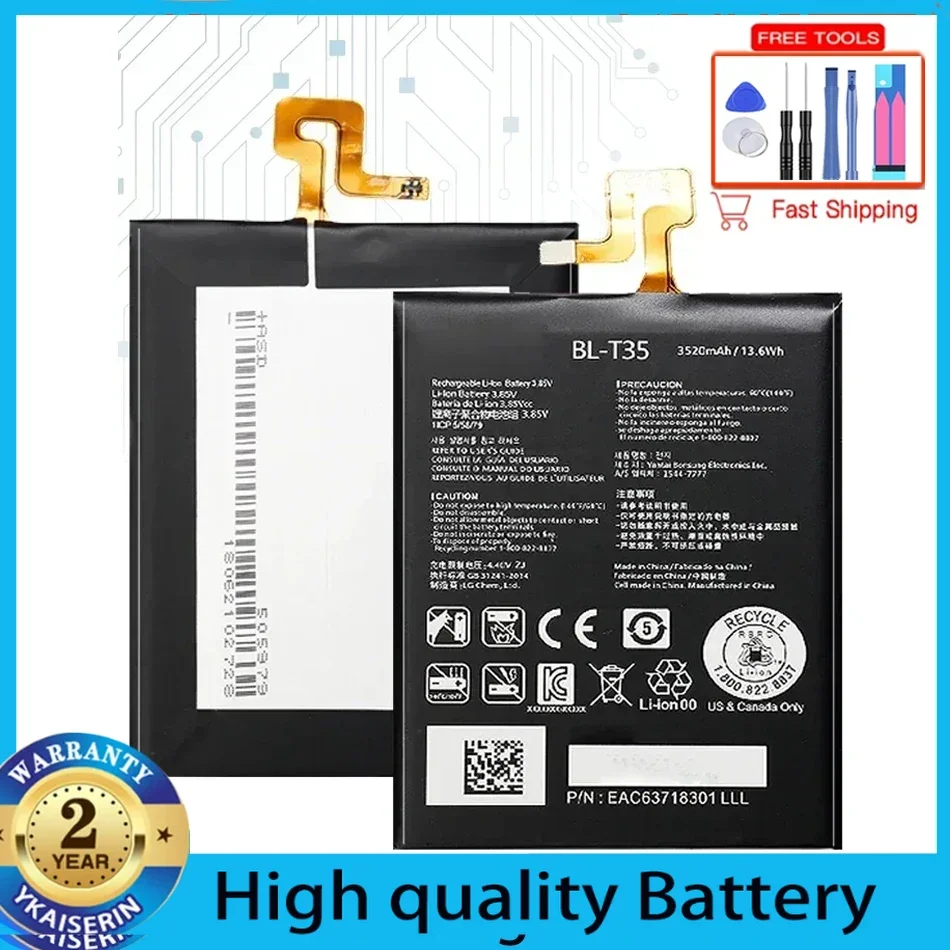 BL-T35 Mobile Phone Battery for LG Google 2 Pixel 2 XL Pixel 2XL ...