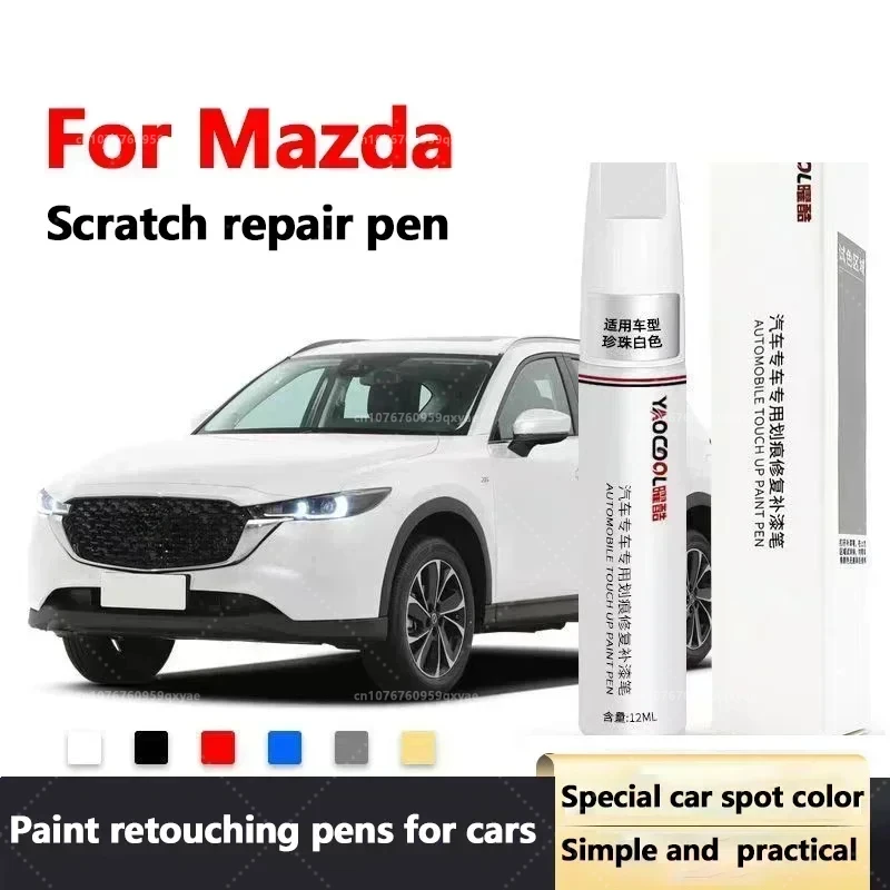 Mazda-Series-Paint-pen-for-Mazda-3-CX3-CX4-CX5-Mazda-6-pearl-white ...
