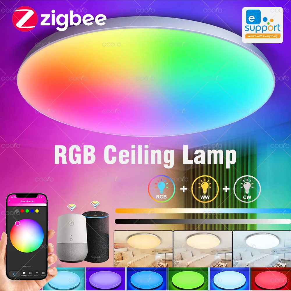 Ewelink-Zigbee-Smart-Ceiling-Light-RGB-2700K-to-6500K-Ceiling-Lamp-AC ...
