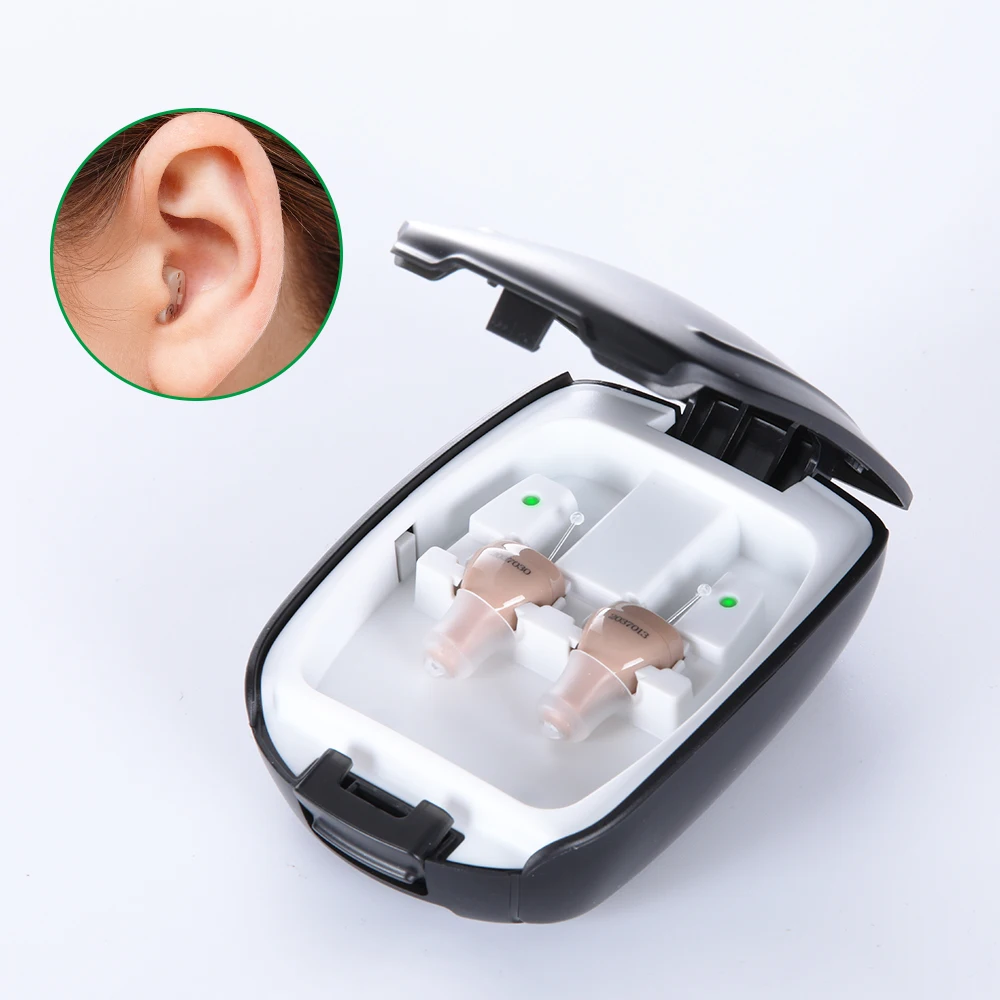 Intelligent New Style Hearing Aids Rechargeable Low-Noise Mini ...