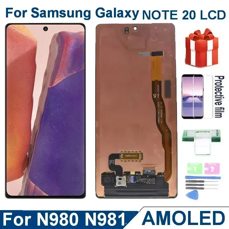 AMOLED For Samsung Galaxy Note 20 5G N980 N980F N981 N981F N981B N981U ...