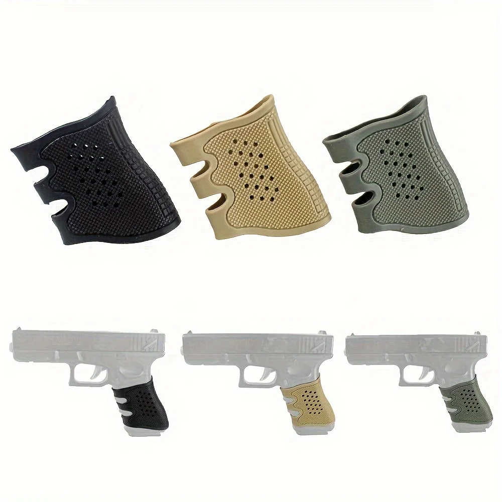 Tactical Pistol Rubber Grip Anti Slip Glove for Glock 17 19 20 21 22 23 ...