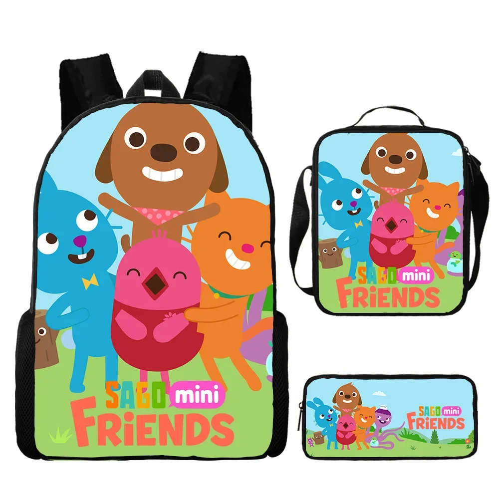 Sago-Mini-Friends-Schoolbag-Backpack-Lunch-Bag-Pencil-Case-Gift-for ...