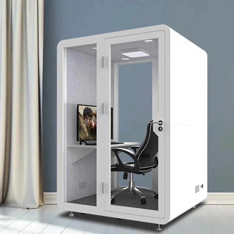 Office-Recording-Studio-Indoor-Live-Broadcast-Soundproof-Room-Telephone ...