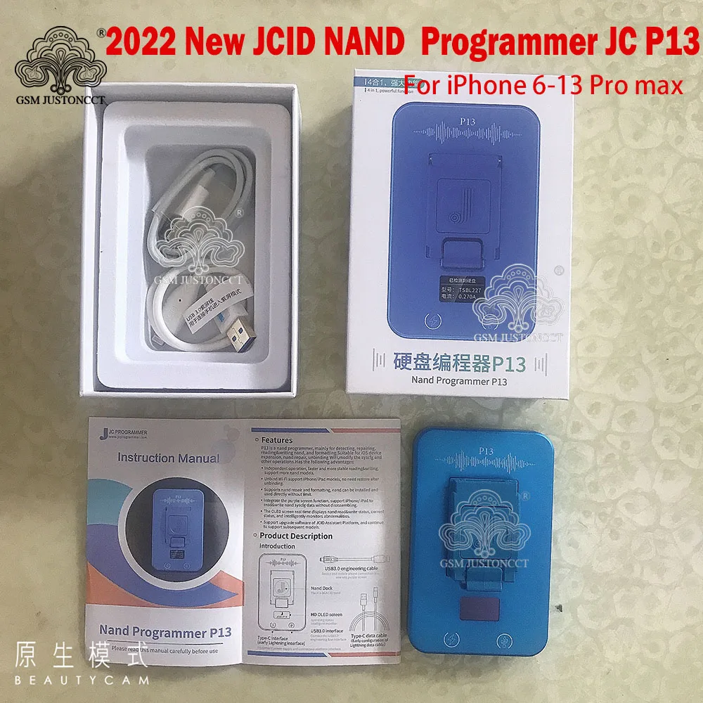 JCID-programador-JC-P13-BGA110-PCIE-Nand-para-iPhone-6-13Promax ...