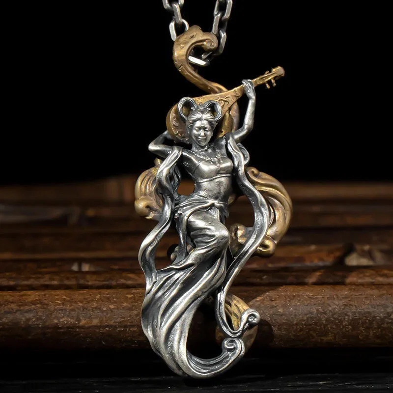 Silver-Plated-Chinese-Mythology-Fairy-Tale-Character-Goddess-Handmade ...