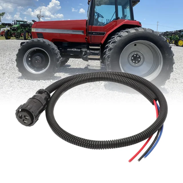 John Deere Socket Outlet 3 Pin Auxiliary Power Connector For John Deere ...