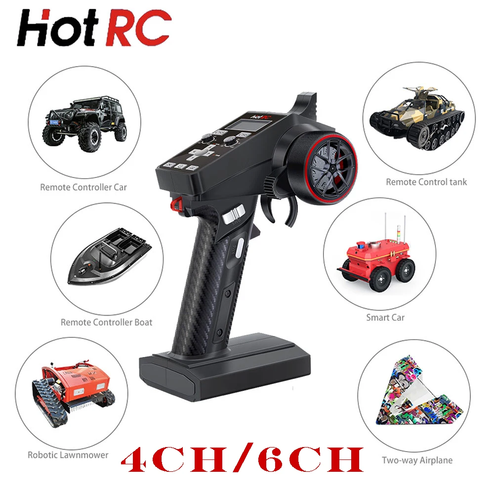 HOTRC-6CH-4CH-2-4GHz-Remote-Control-Digital-Radio-Transmitter-with ...