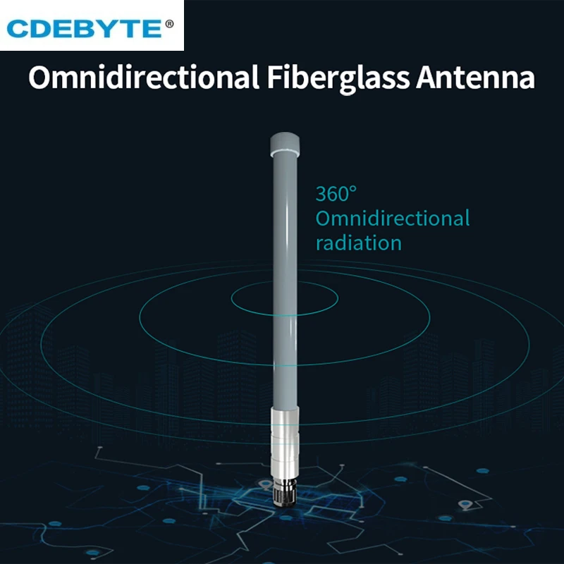 Wifi Lora Outdoor Fiberglass Antenna 868/915MHZ CDEBYTE TX915-BLG-26 N ...
