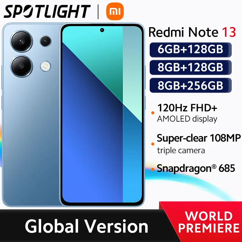 Redmi-Note-13-World-Premiere-Global-Version-Xiaomi-Snapdragon-685 ...