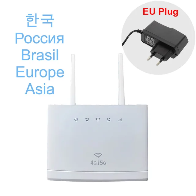 Enrutador de tarjeta SIM 4G LTE wifi, módem 4G Hotspot RJ45, enrutador ...