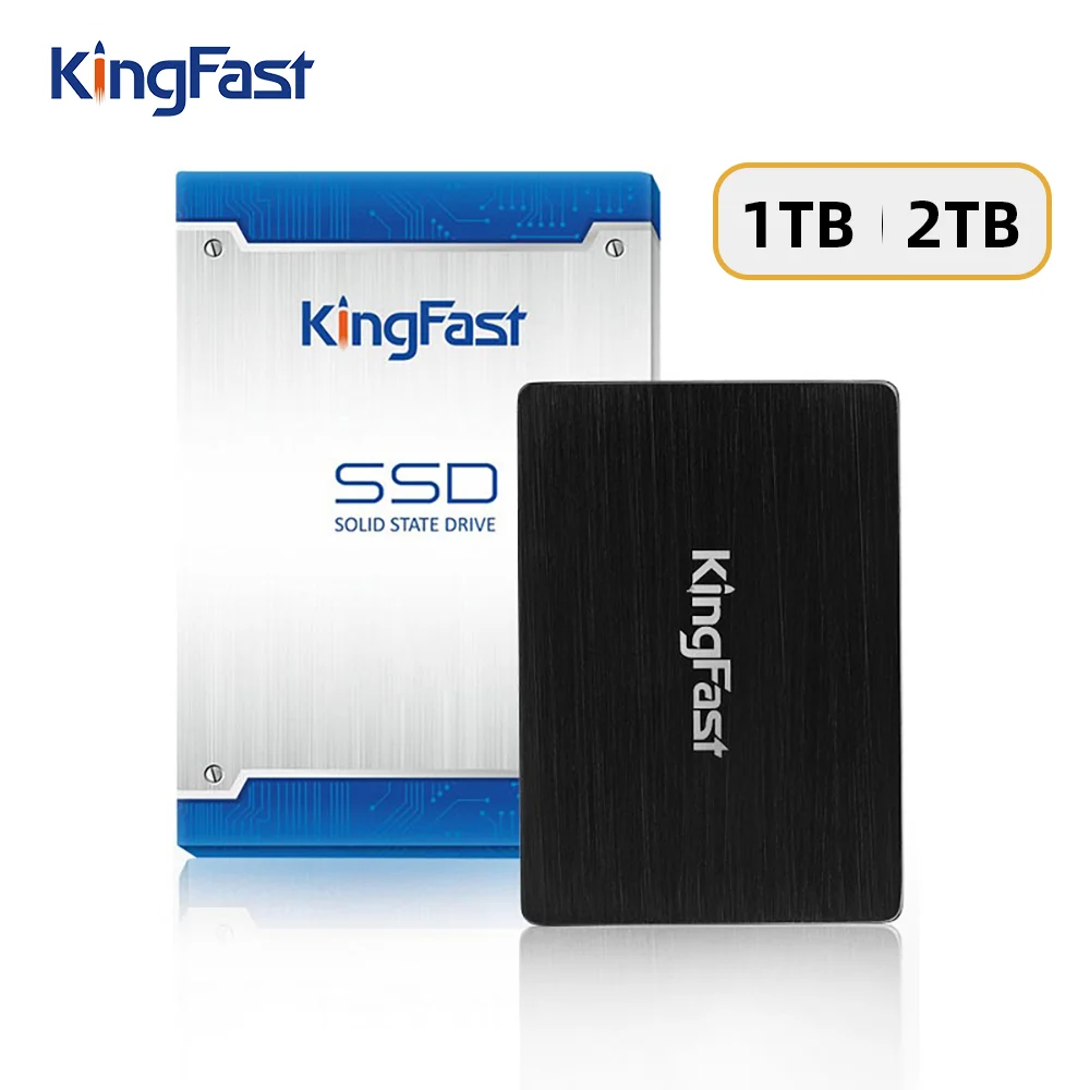 Kingfast ssd 1 tb 2 tb sata 3 2.5 Polegada unidade de estado sólido ...