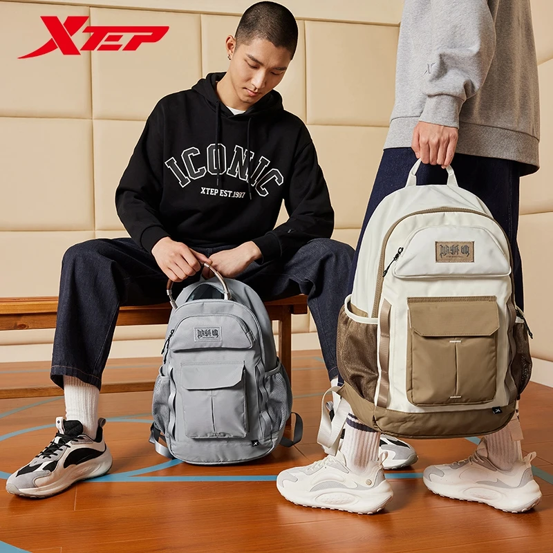 Mochilas Xtep para hombres y mujeres, moda de primavera, bolso Unisex ...