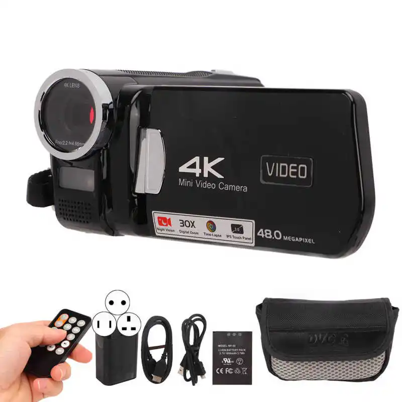 30X-Digital-Zoom-HD-Digital-Video-Camera-3in-IPS-Screen-Camcorder-Built ...