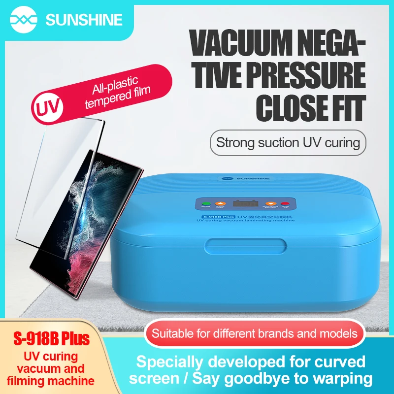 SUNSHINE UV Curing Vacuum Laminating for Straight Curved Screen Cell ...
