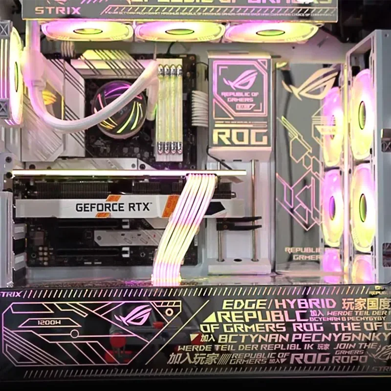 RGB Mirror Lighting Panel For ASUS ROG GX601 Case,MOD Helios Chassis ...