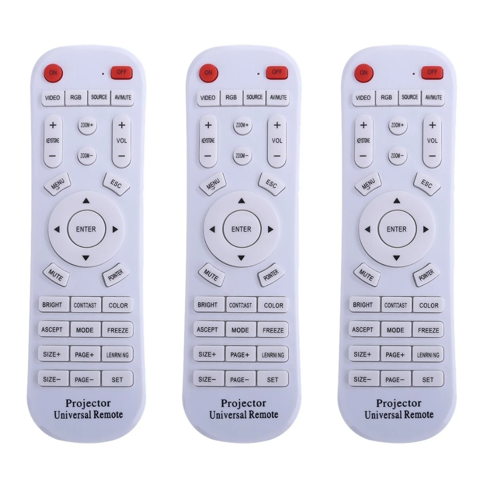 Universal-Projector-Remote-Control-for-INFOCUS-SONY-BENQ-EPSON-VIEWSONIC-SAMSUNG-Projector-Part ...