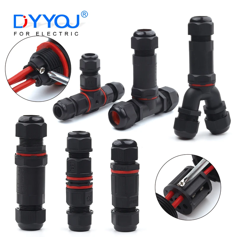 I-Type-Y-Type-T-Type-IP68-Waterproof-Cable-Connector-2-3-4-5-Pin ...