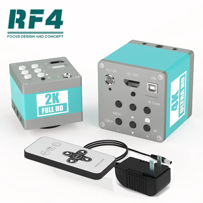 RF4-4K-2K-Camera-VGA-HDMI-USB-TF-1080P-60FPS-Video-Microscope-Camera-C ...