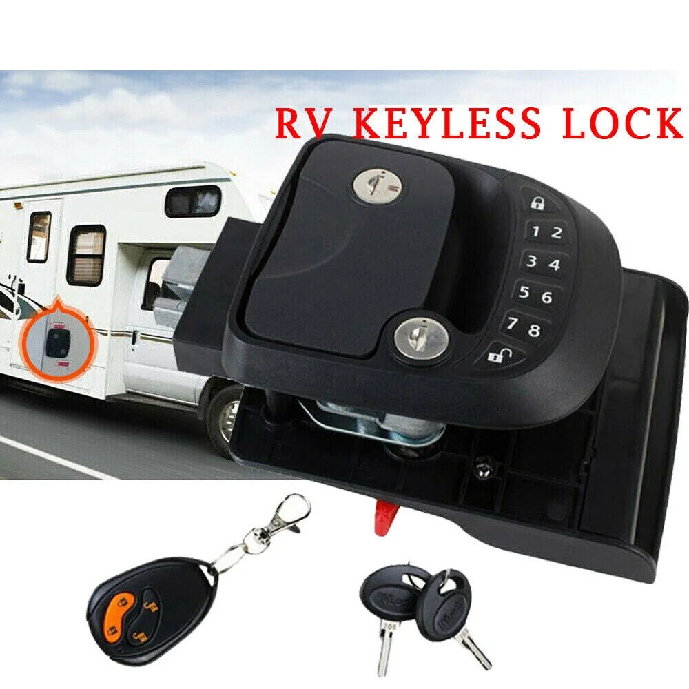 Rv Keyless Entry Door Lock Latch Hatch Caravan Motor Home Car Drawer ...