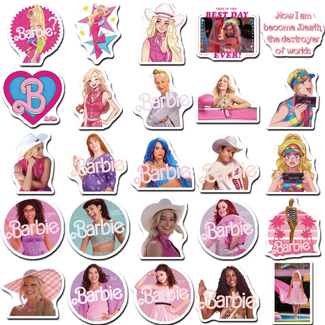 Barbie Stickers Printable