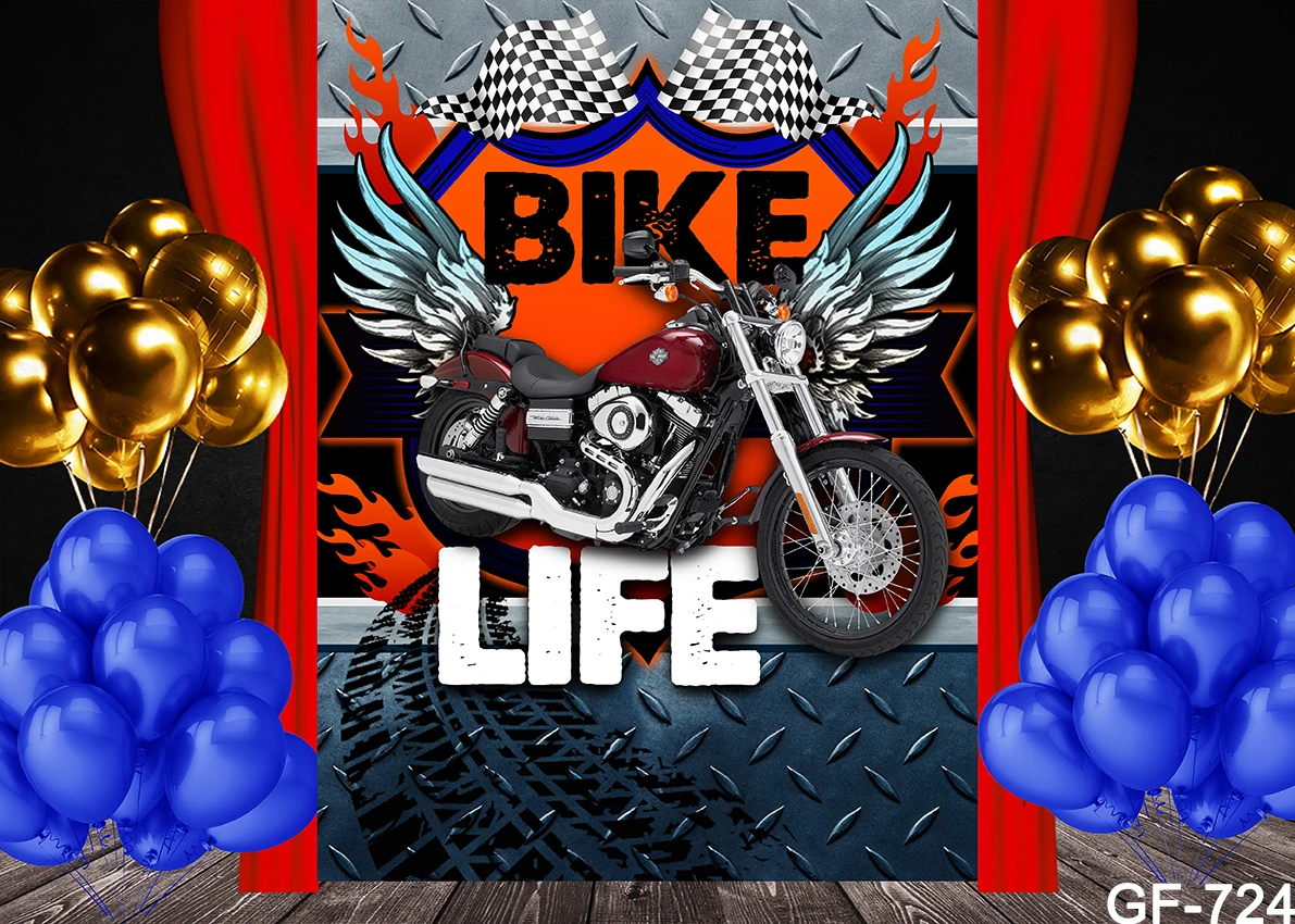 Motorcycle Photography Backdrops