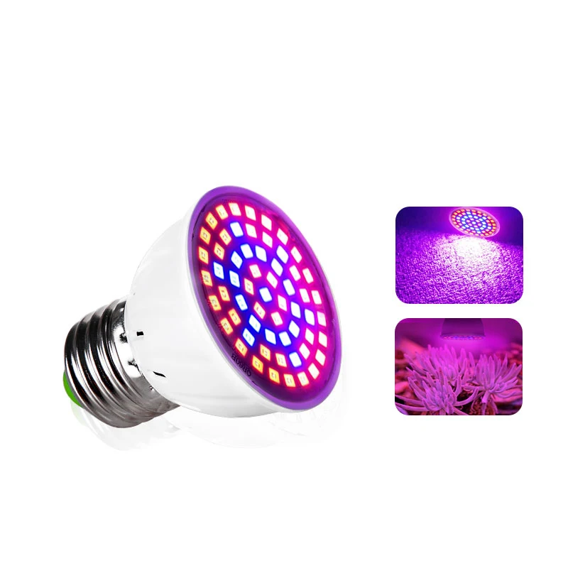 E27 220V LED Plant Grow Light Bulb Full Spectrum Phytolamp For Plants ...